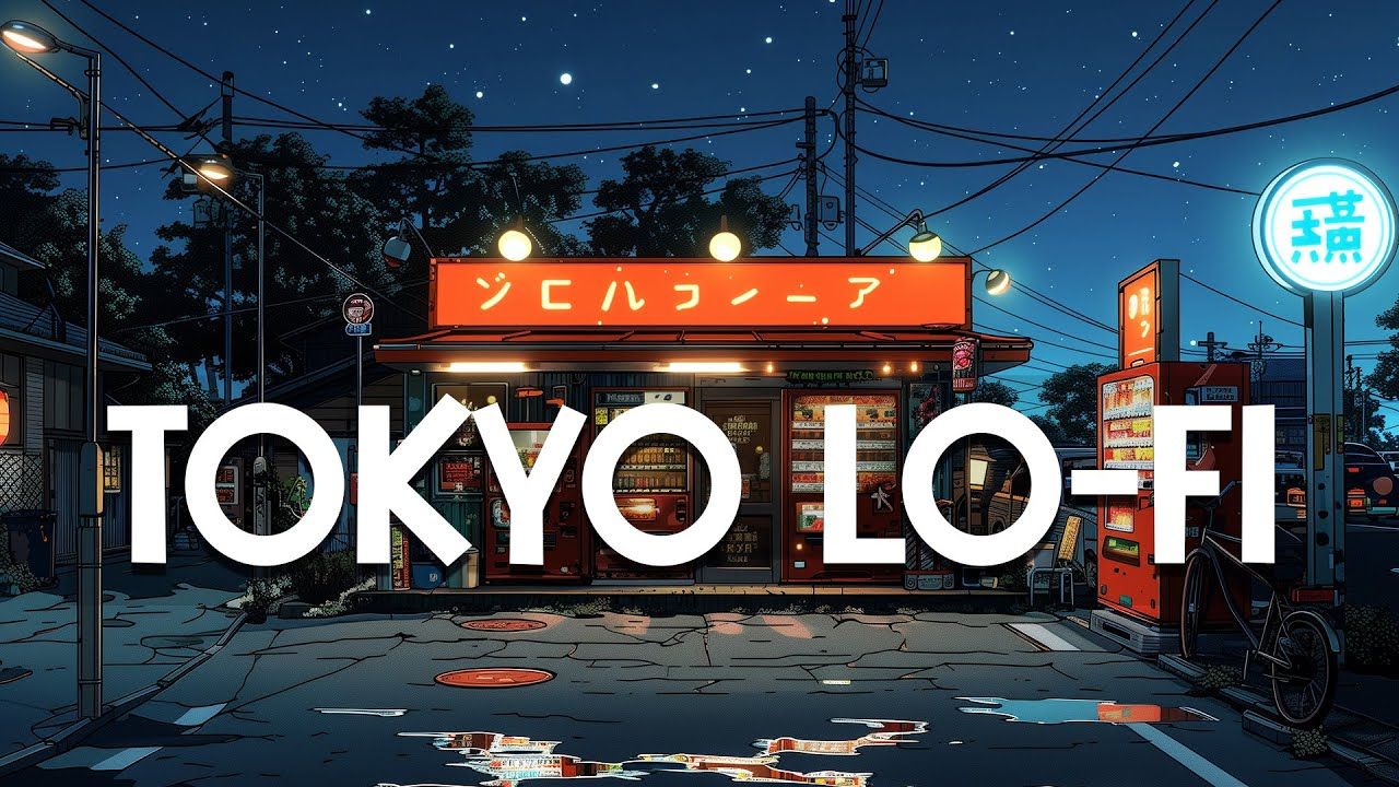 80's Chill Lofi City🔥Tokyo Lofi City 🌃 Lo fi Beats To Sleep, Relax-K先生是 ...