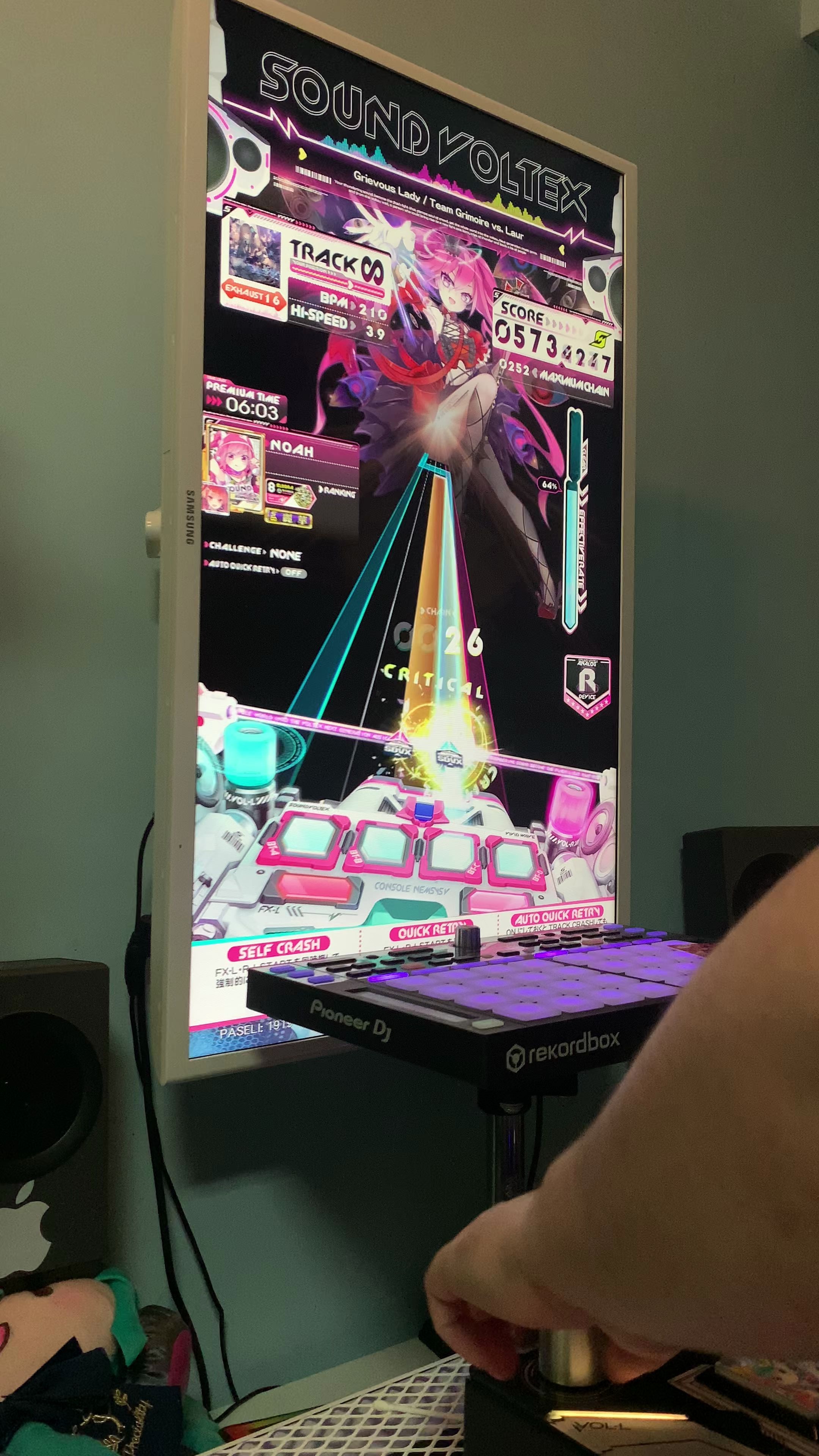 【SDVX x Arcaea】有点捞的病女 Grievous Lady_哔哩哔哩_bilibili