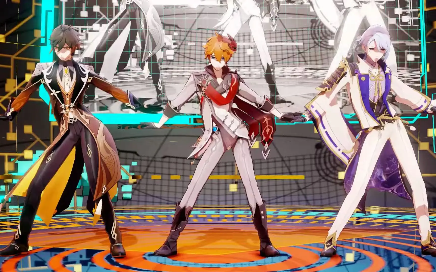 JohnyL:[MMD Male] Roll 'n Rock (PUBG Victory Dance)_哔哩哔哩_bilibili