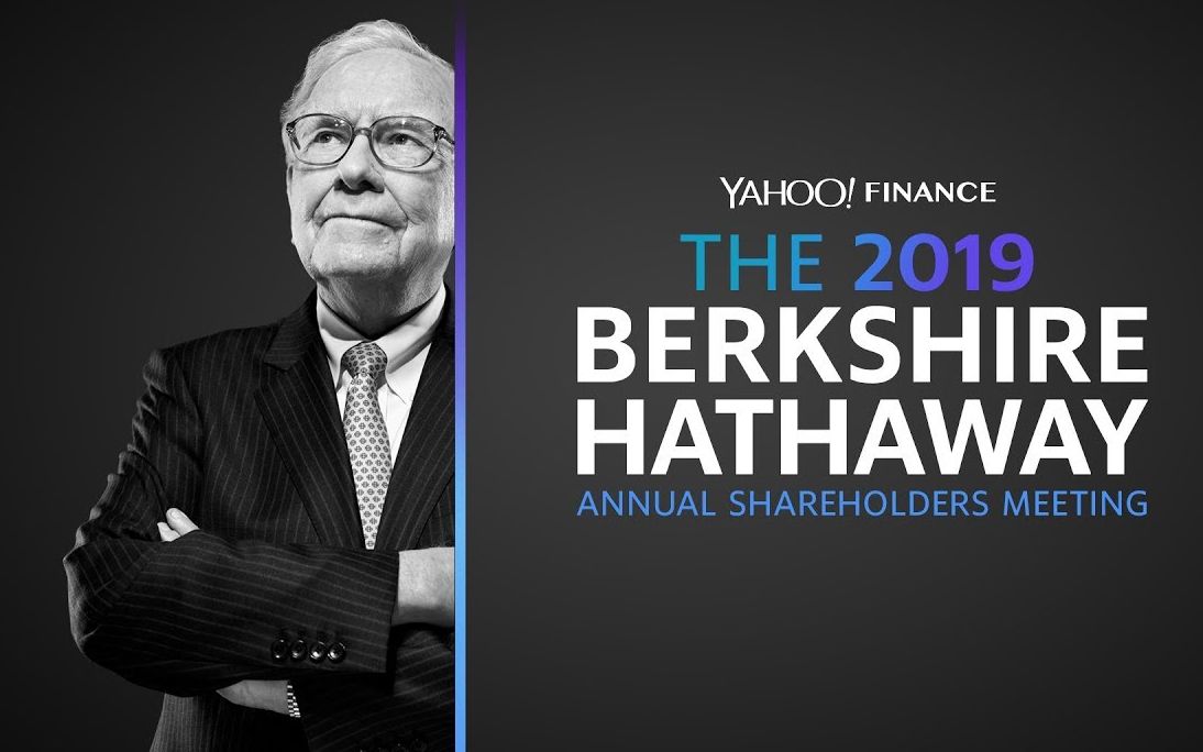 Warren Buffett and Charlie Munger chair the 2019 Berkshire Hathaway（巴菲特 ...
