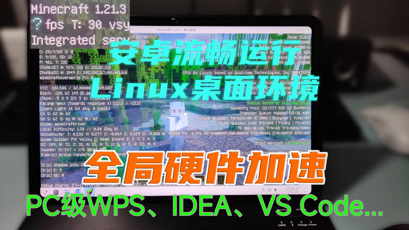 高通平台下Termux Chroot/Proot容器实现全局硬件加速的笔记 - 哔哩哔哩