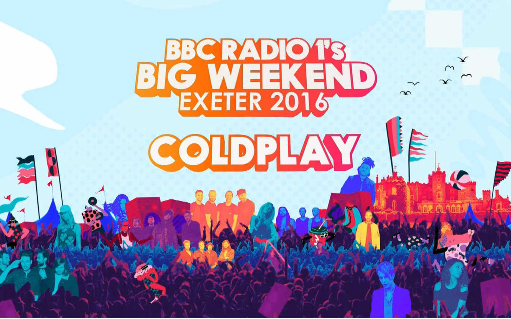 【Coldplay】 Live @ BBC Radio 1's Big Weekend 2016 音乐节_哔哩哔哩_bilibili