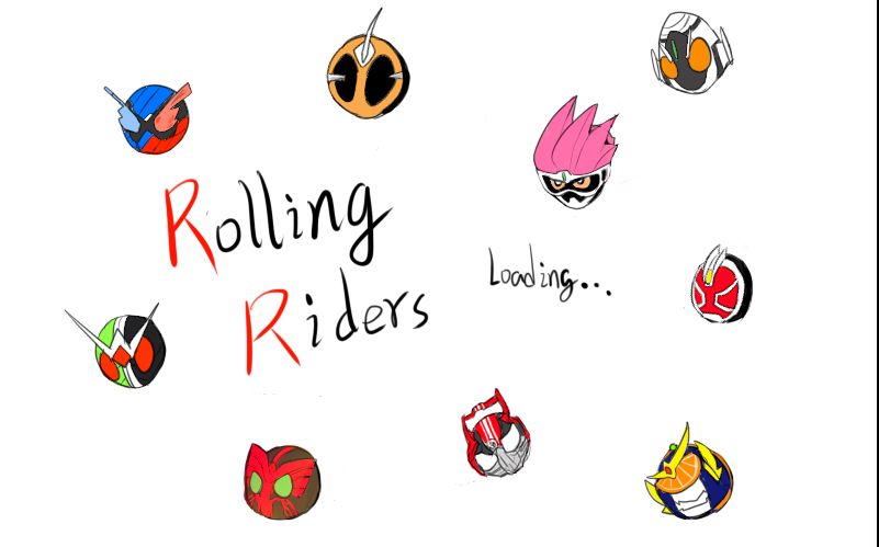 【新十年全骑士】『手书』翻滚骑士rolling riders_哔哩哔哩 (゜-゜)つロ 干杯~-bilibili