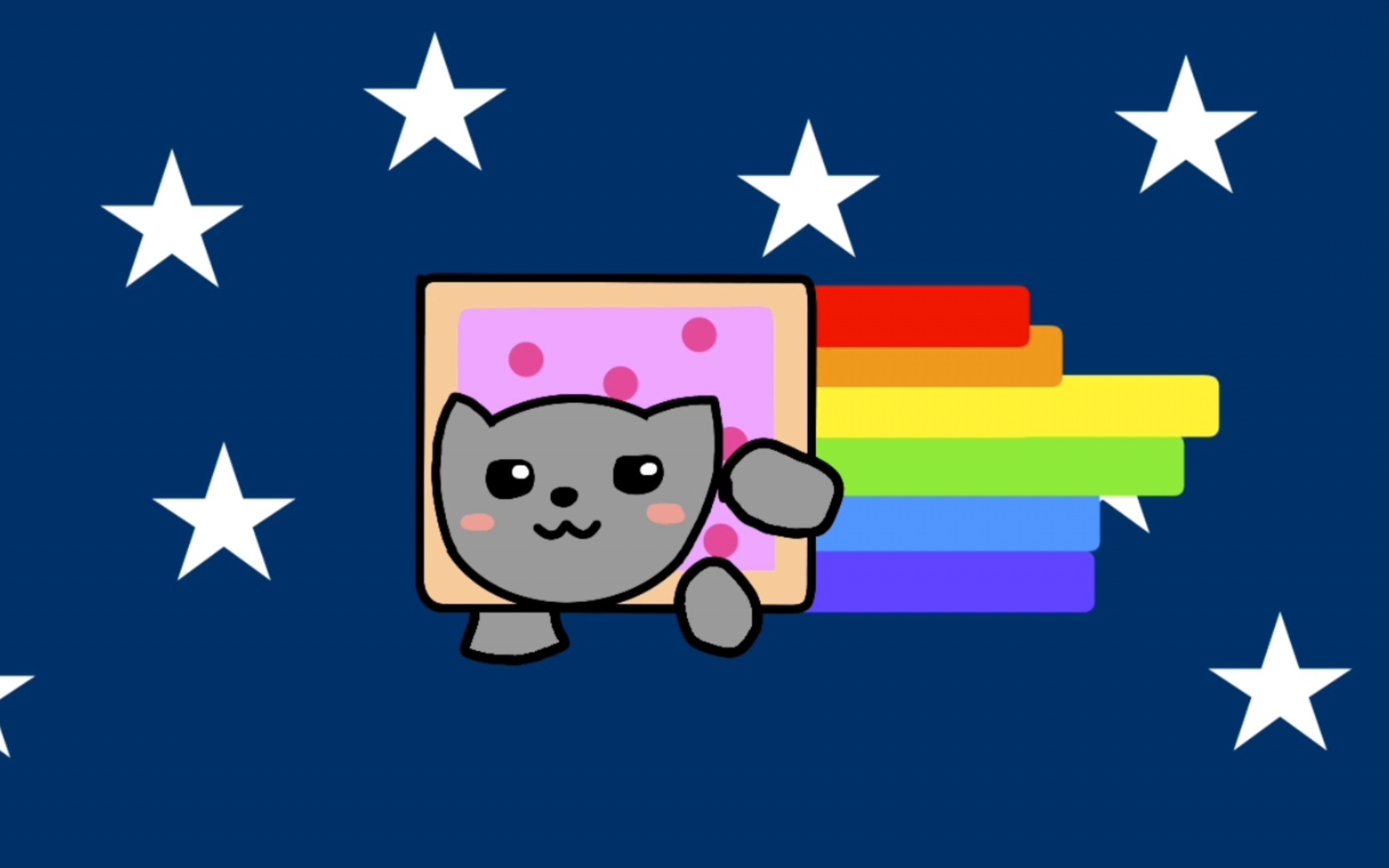 the rainbow cat_哔哩哔哩_bilibili