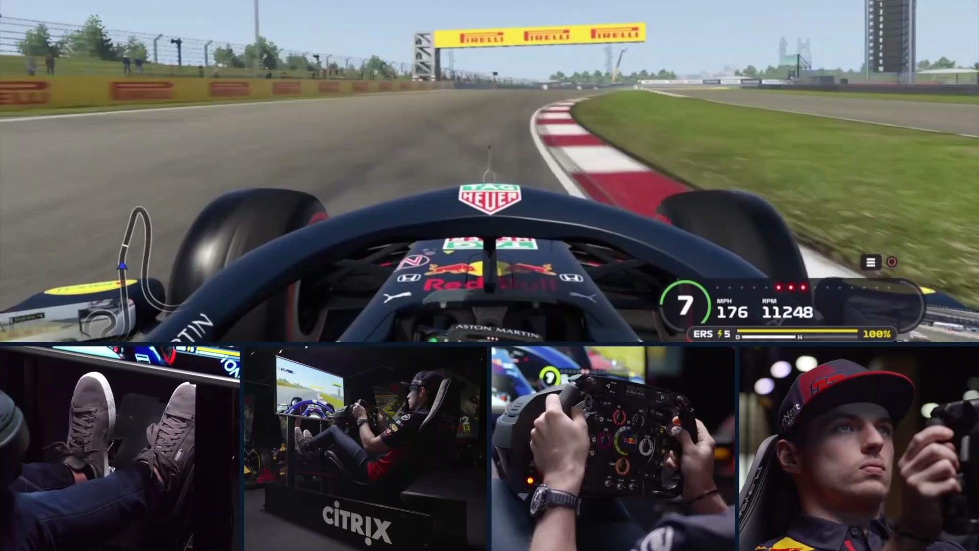 The only time when Max plays F1 2019_哔哩哔哩_bilibili