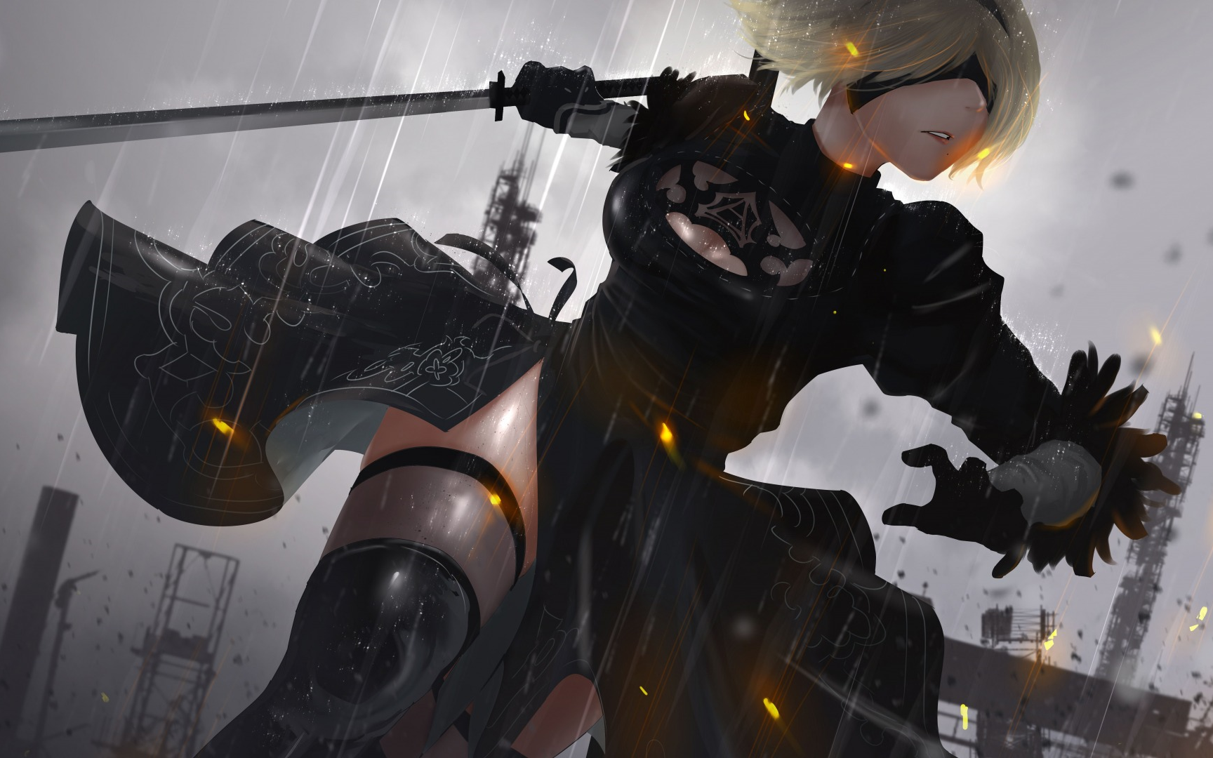 【尼尔机械纪元】A2、2B、9S的时装秀_哔哩哔哩_bilibili