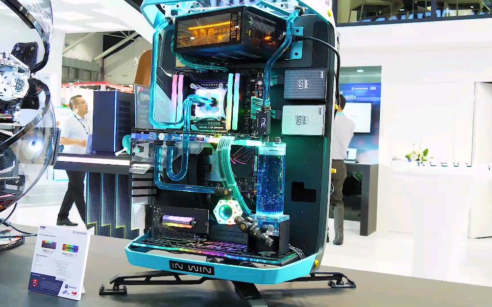 【DESIGNS By IFR】INSANE Custom Water Cooled Gaming PC Builds Computex ...