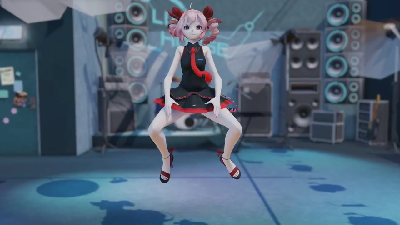 【Ray MMD】BURNING - TDA Cute Kasane Teto (重音テト) - Kawaii Girl MMD_哔哩哔哩 ...