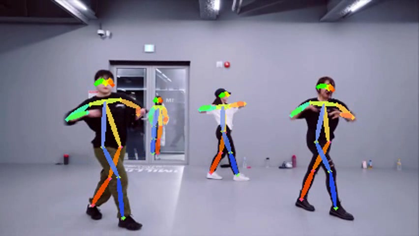 姿态评估算法alphaPose运行测试效果_哔哩哔哩_bilibili