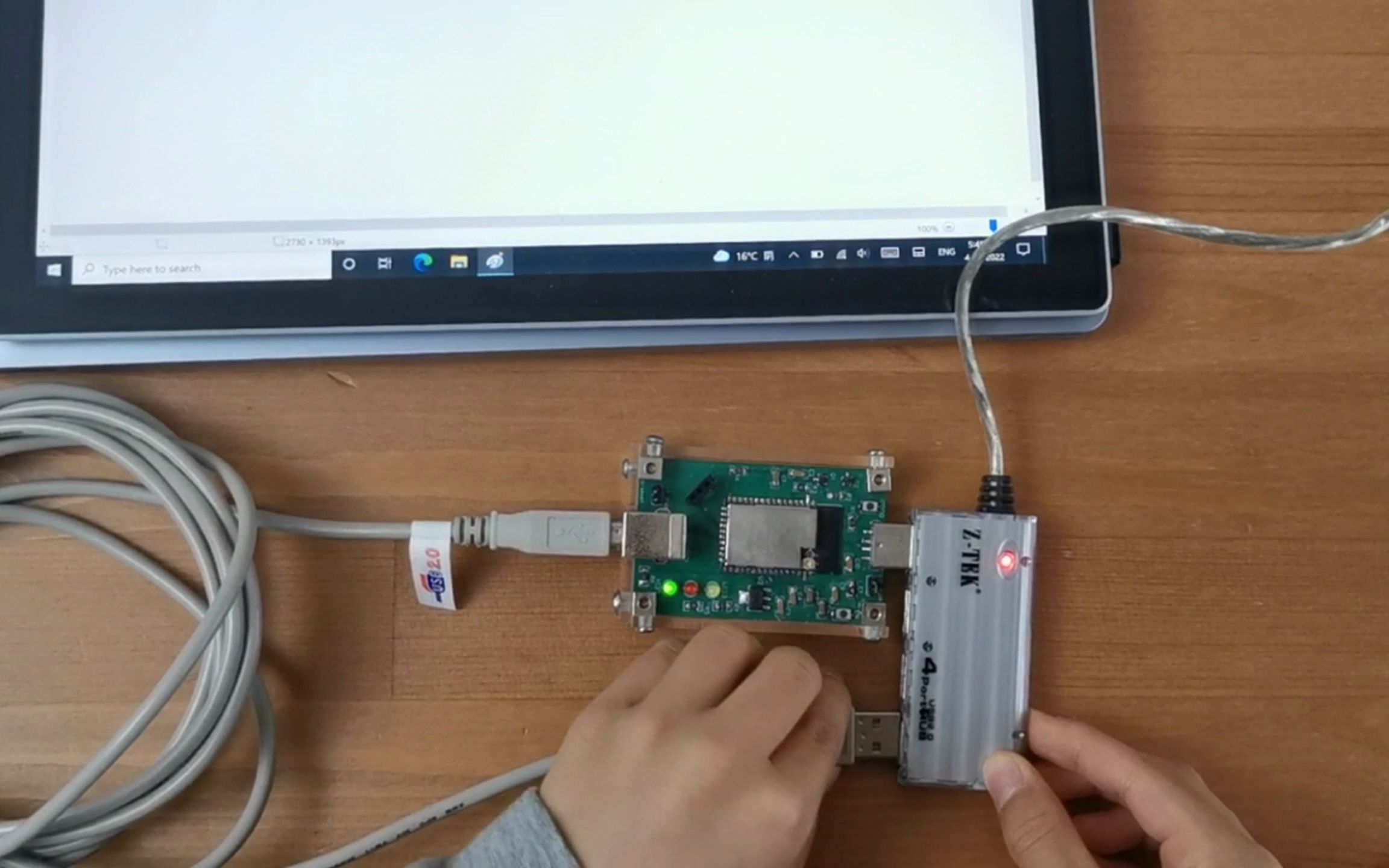 ESP32S2 模拟USB 触摸屏_哔哩哔哩_bilibili