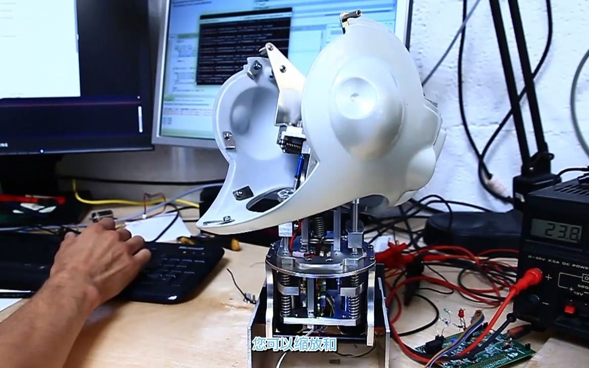 RT4机器人头部-3轴兼容颈部_哔哩哔哩_bilibili