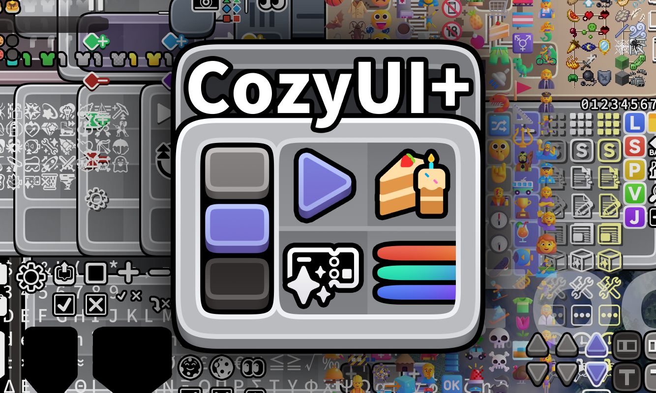 【我的世界】相信我，你会喜欢这款 UI 包的~《CozyUI+》正式发布-愿景ビジョン-MCmod-哔哩哔哩视频