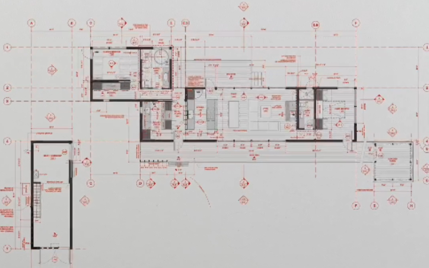 油管30X40 STUDIO 施工图 美观的图纸赏心悦目-冬青TT-CAD-哔哩哔哩视频