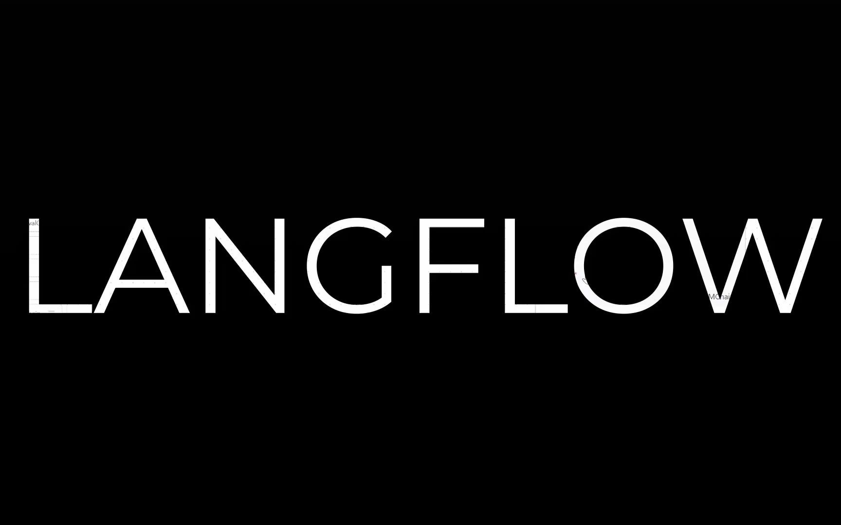 LANGFLOW安装和简介-无法自控丶-学习-哔哩哔哩视频
