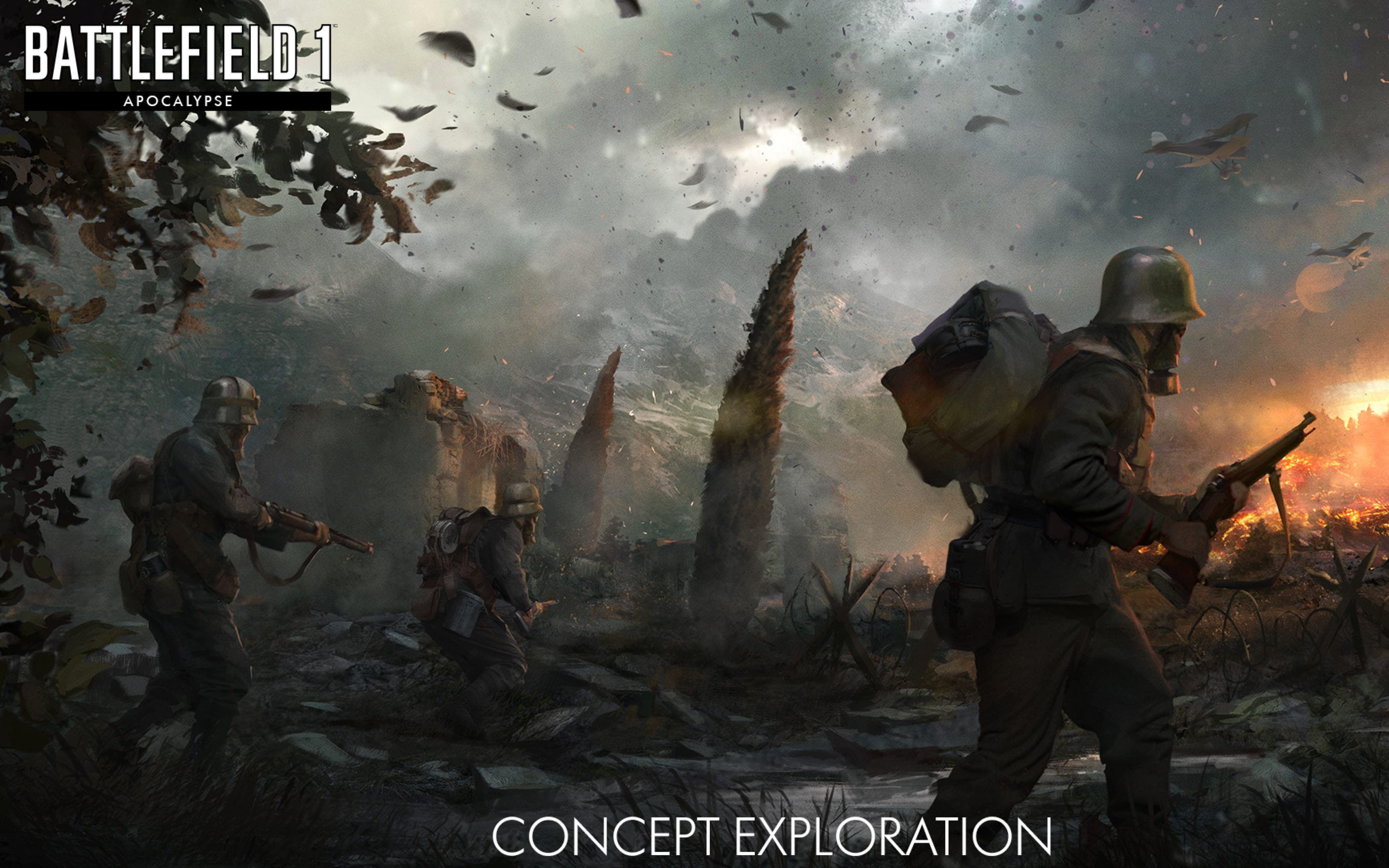 【战地1】人间炼狱-启示录（无HUD导演模式）电影级画质欣赏 | Battlrfield 1 - Apocalypse Trailer ...