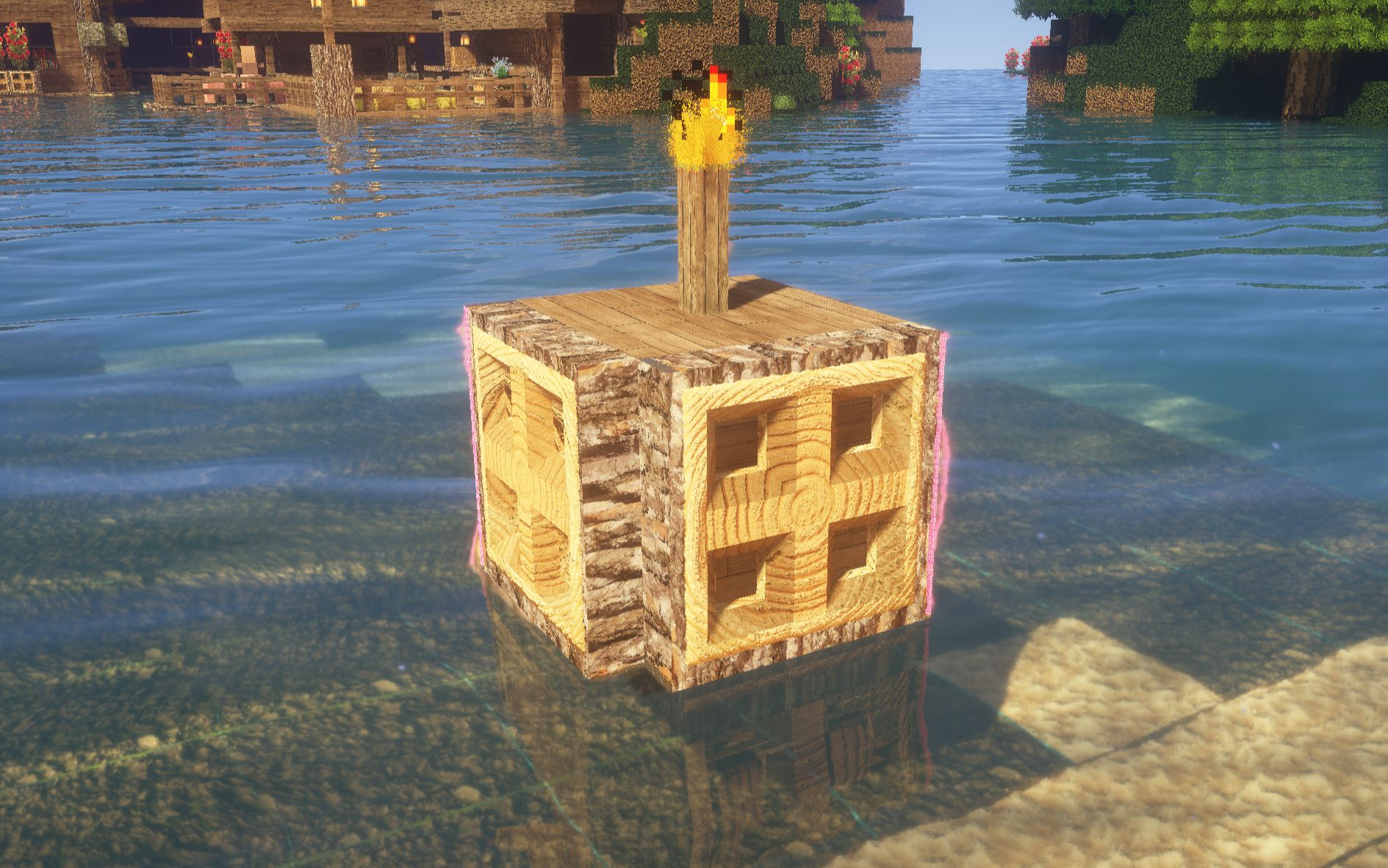 【我的世界】你还敢相信这是MC吗！—Ultimate Immersion材质与PTGI光影的极限画质！