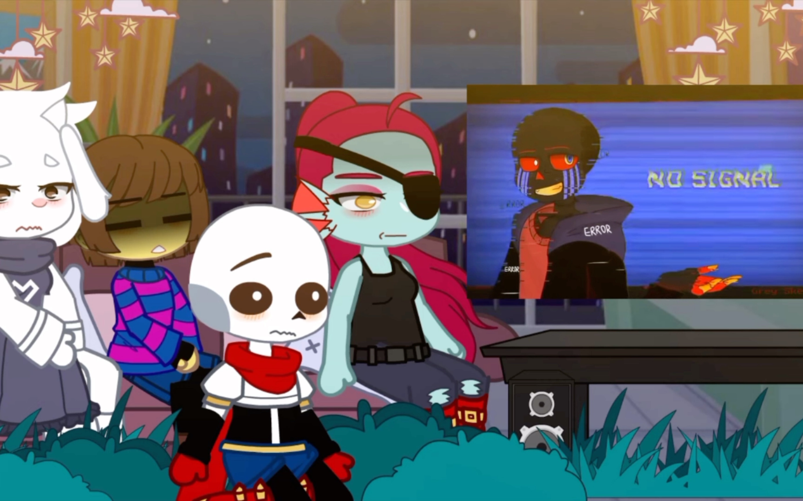 ·UNDERTALE REACT TO SANS AU'S· Part 1