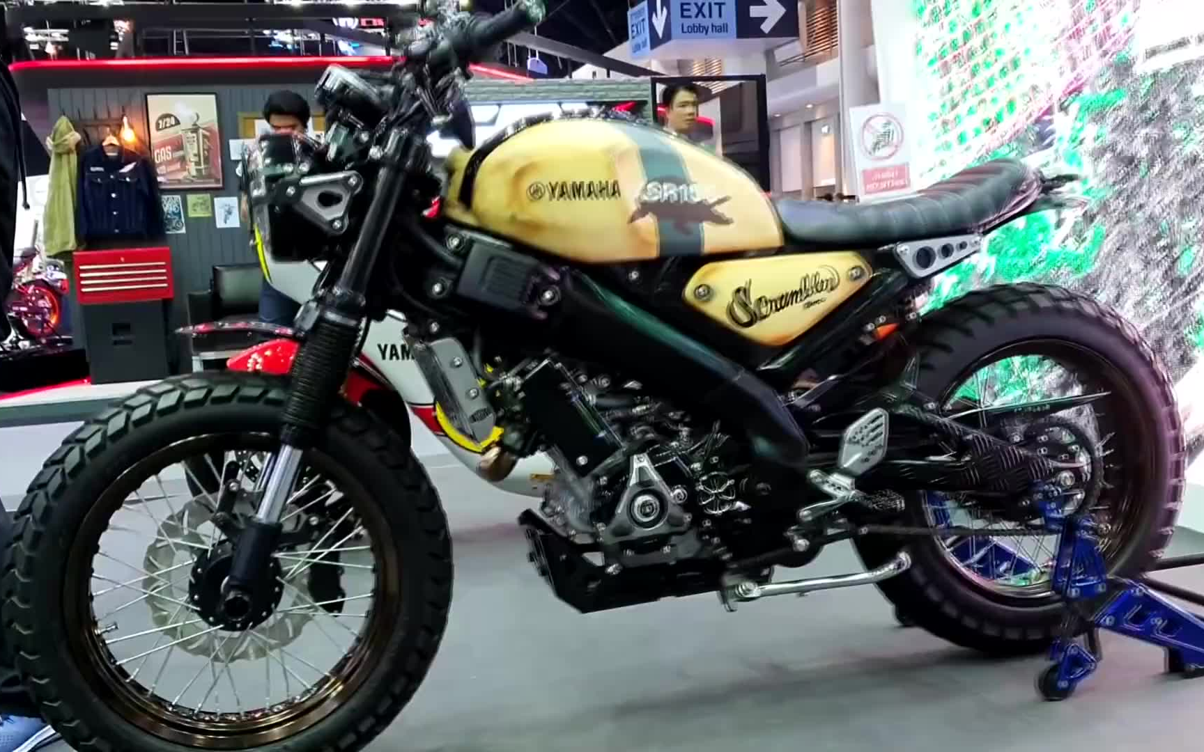 Yamaha XSR155 Scrambler 太爱这个了_哔哩哔哩_bilibili