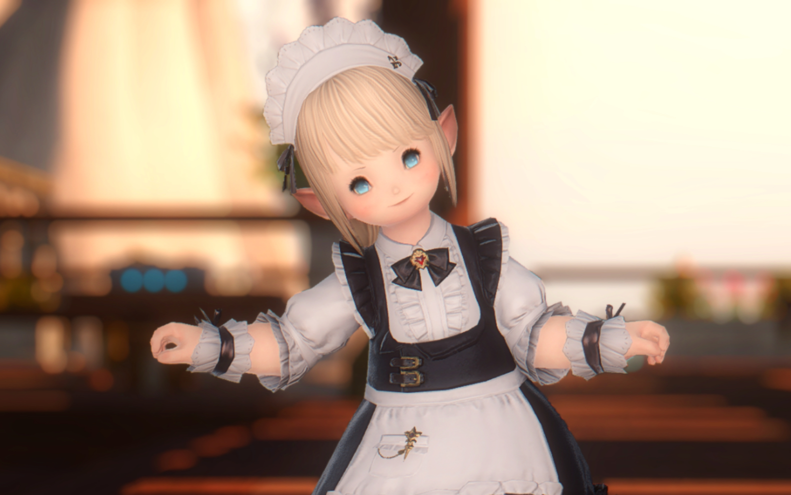 【FF14/MOD】偶像肥肥的ステップ！♥(人´3`)⌒♡