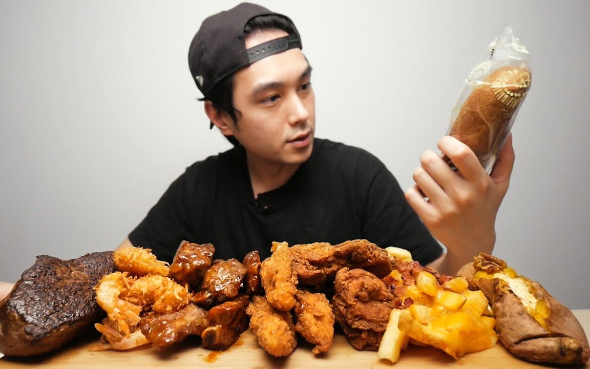- BenDeen小哥 - Outback Steakhouse Mukbang_哔哩哔哩_bilibili