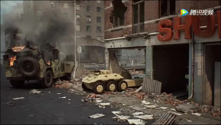 未来概念武装机器人模拟城市打巷战 场面令人震撼_哔哩哔哩_bilibili
