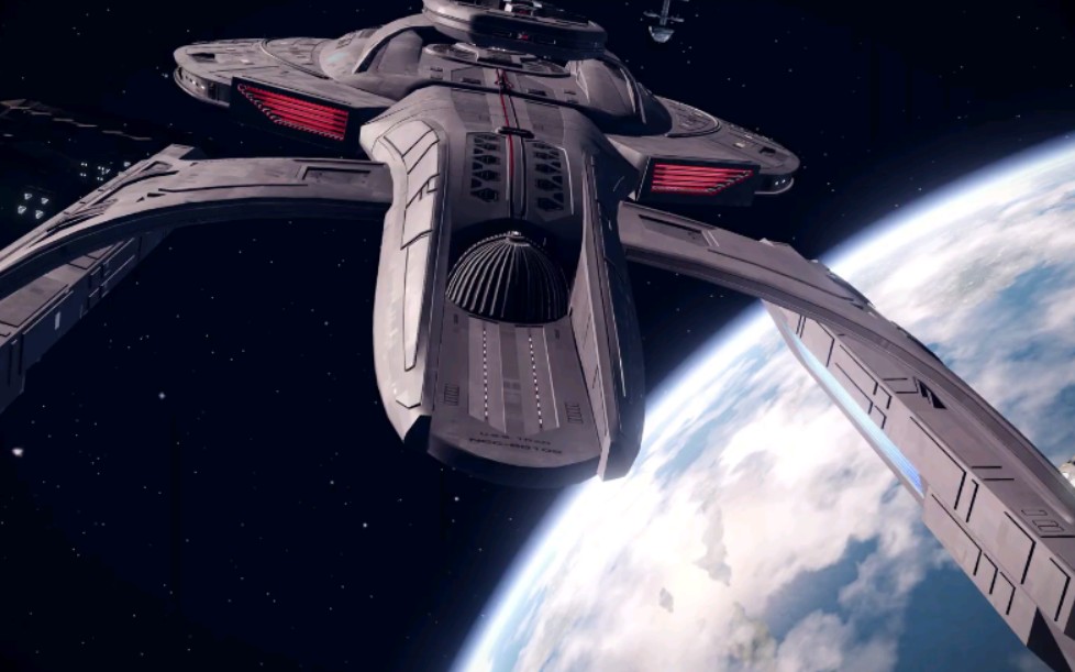 STO _ USS Titan NCC-80102 _ Luna Class_哔哩哔哩_bilibili