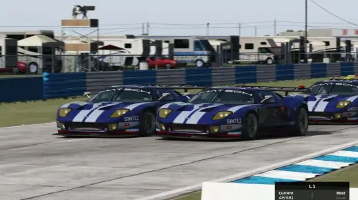 AC最好的福特GT1！试跑赛百灵_神力科莎