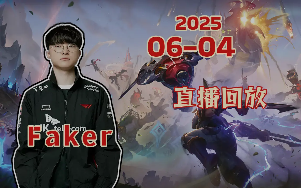 【Faker】2025-06-04 22点直播回放 T1.Faker的直播间_哔哩哔哩bilibili_英雄联盟