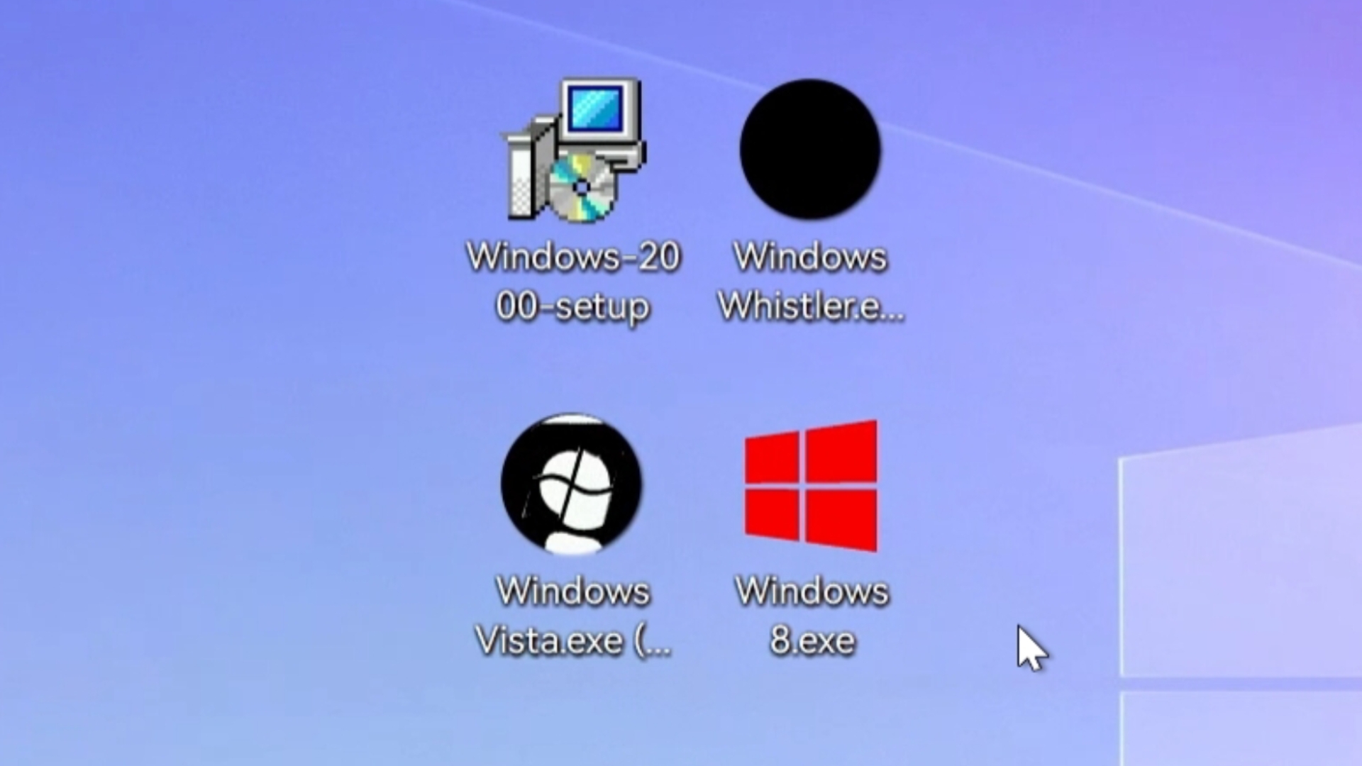我玩这四个Windows.EXE，玩得就直接吓死！