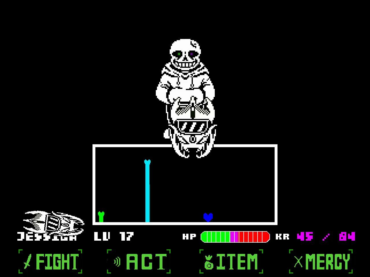 【Codertale】Bug！sans True路线1阶段演示_哔哩哔哩_bilibili