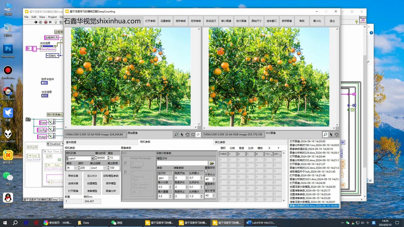 LabVIEW调用Halcon实现深度学习之DeepCounting - 哔哩哔哩