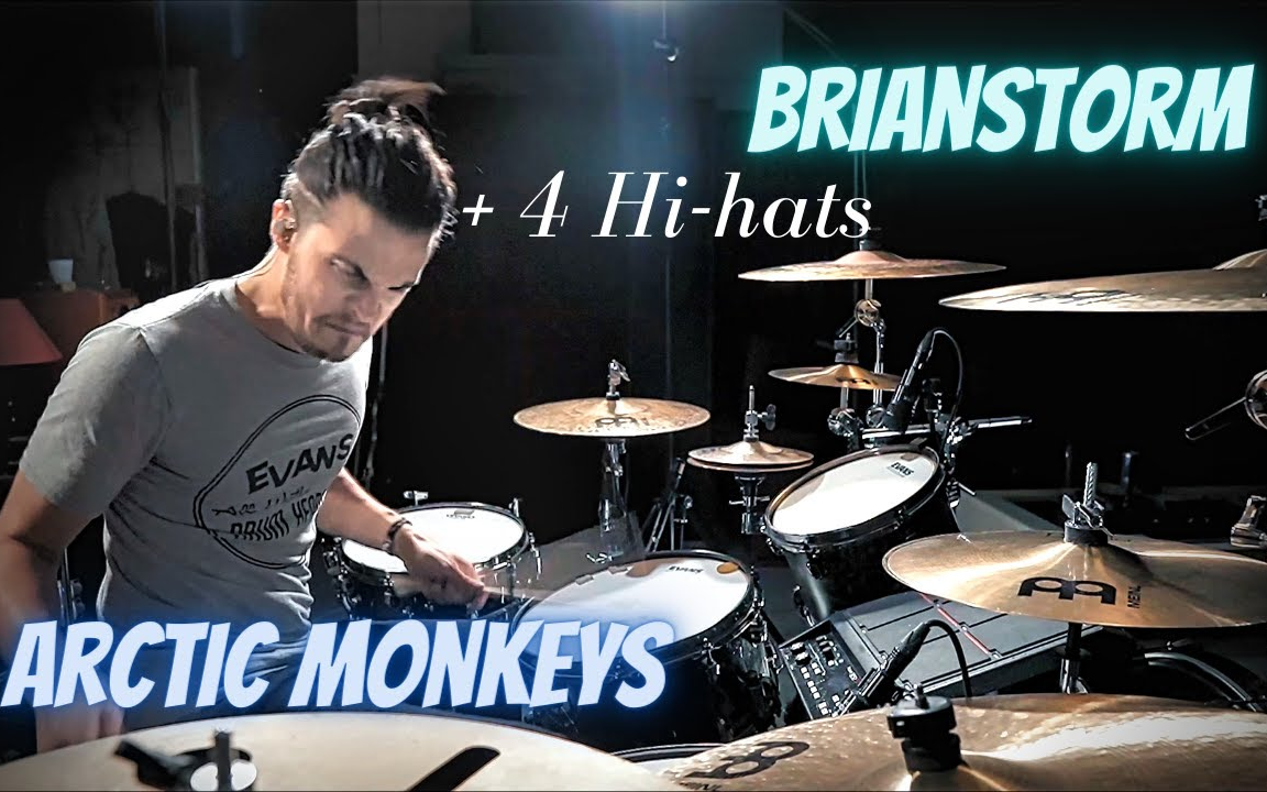 【DrumCover】北极猴《BRIANSTORM》_哔哩哔哩_bilibili