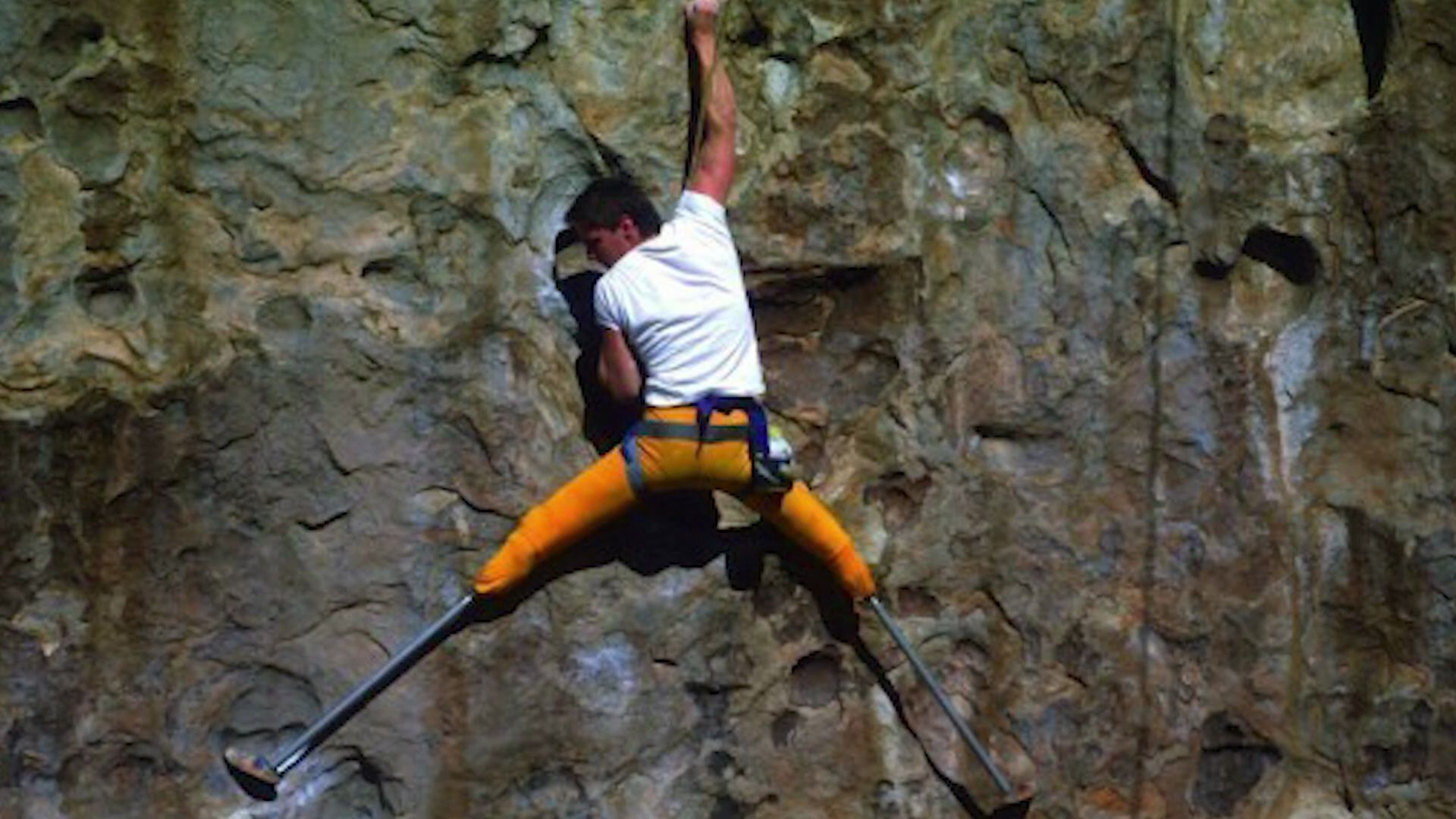 [攀岩] The First Amputee Rock Climber - The story of One Legged Jim Gorin ...