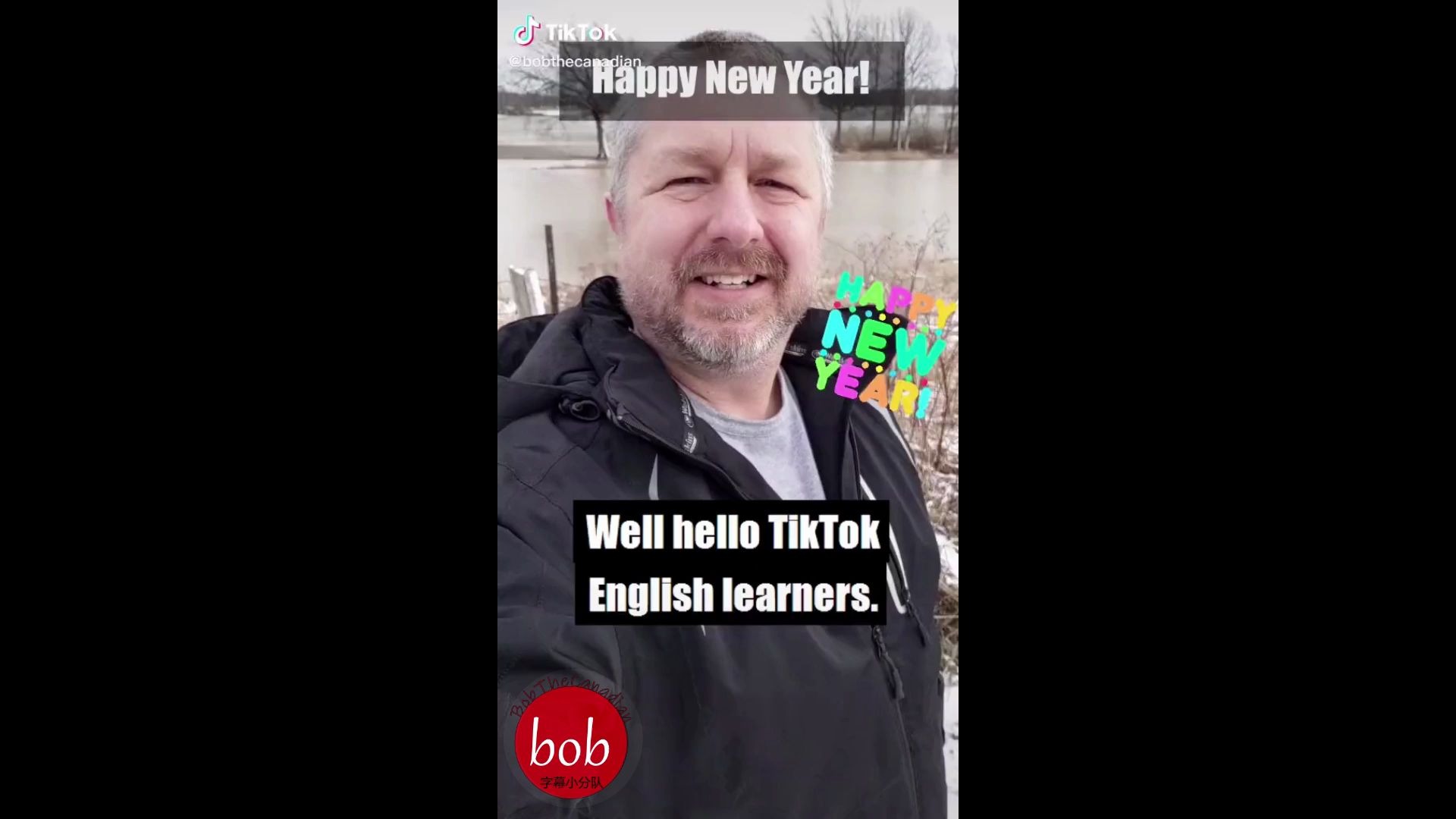 Bob The Canadian[Tik Tok搬运]{Happy new year}_哔哩哔哩_bilibili