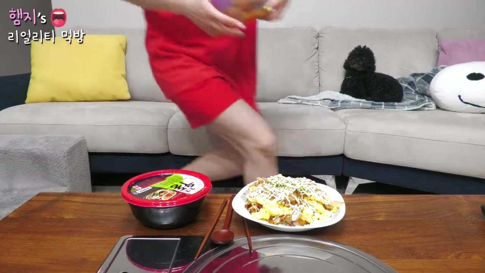 【Hamzy】韩国美食 今天吃海鲜味满满的柄海鞘拌饭&柄海鞘拉面～！★ ft.烧酒👍 咀嚼音 食音 解压助眠_哔哩哔哩_bilibili