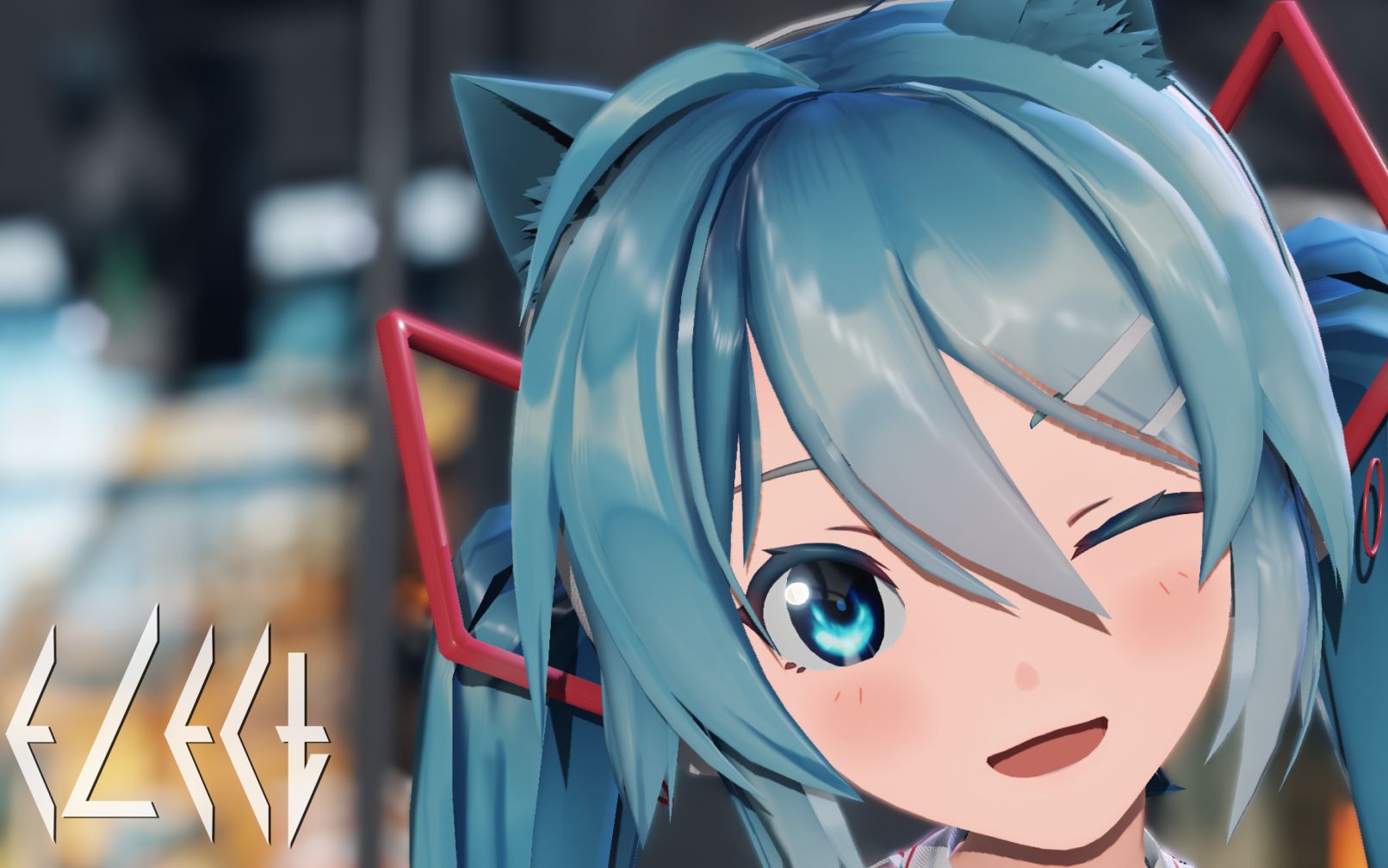 [4K原画][MMD] Elect 2020 Sour式初音Miku[PizaCG 1st Anniversary][PV]_哔哩哔哩 ...