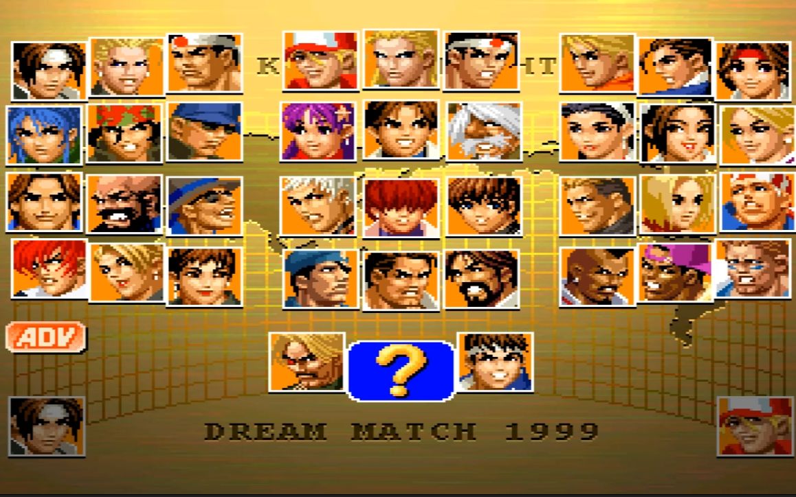 【KOF】DC版拳皇98(The King Of Fighters 1999 Dream Match)全角色超杀演示！_哔哩哔哩_bilibili