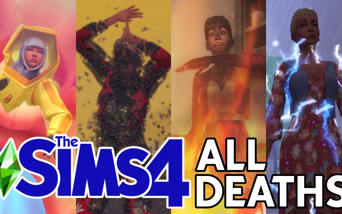 【搬运】模拟人生4 |英字| 所有死亡！指南 (2021) | The Sims 4: ALL DEATHS! - Guide_哔哩哔哩 ...