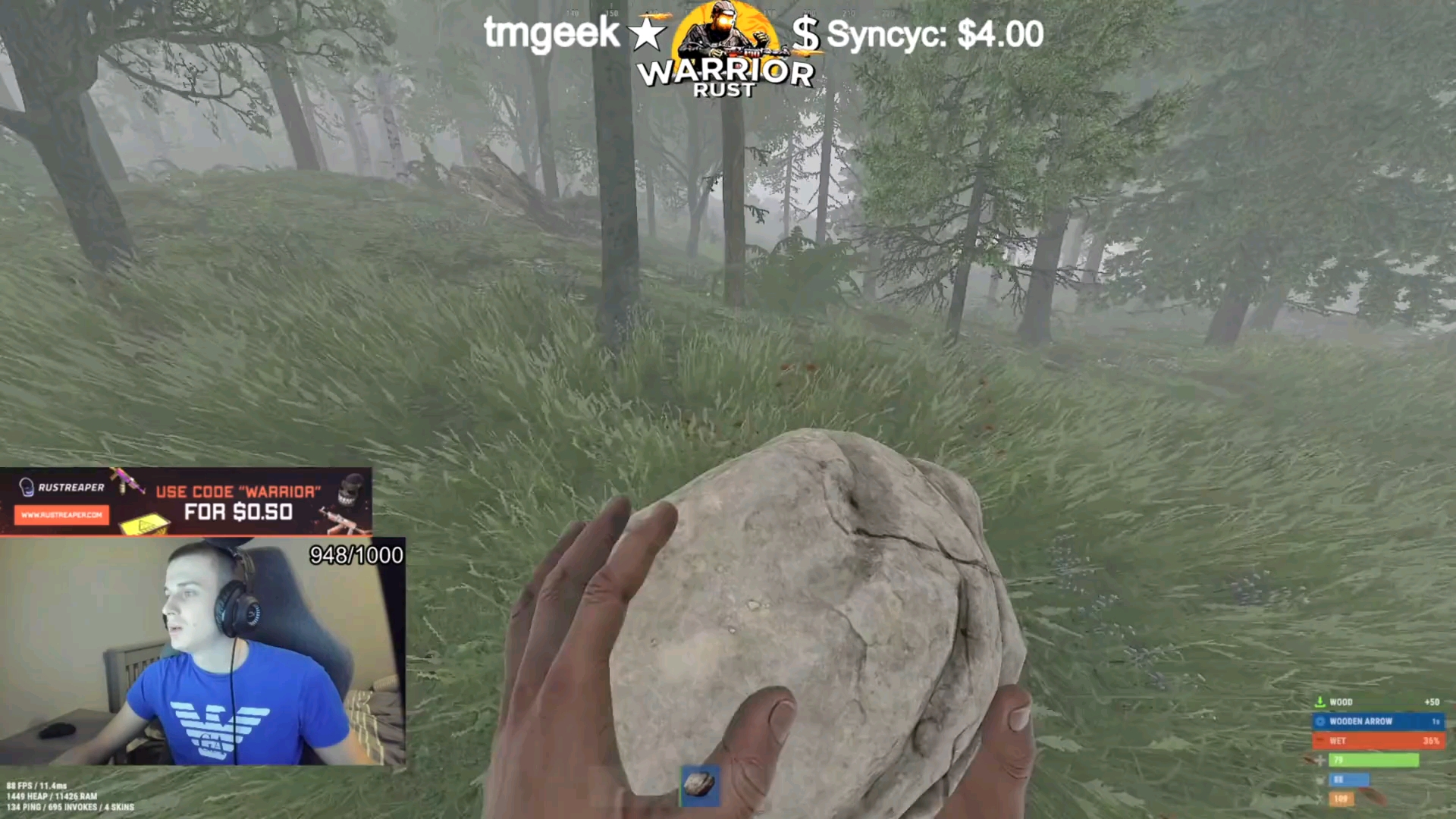 RUST-Warrior:火箭发射场场主_哔哩哔哩_bilibili