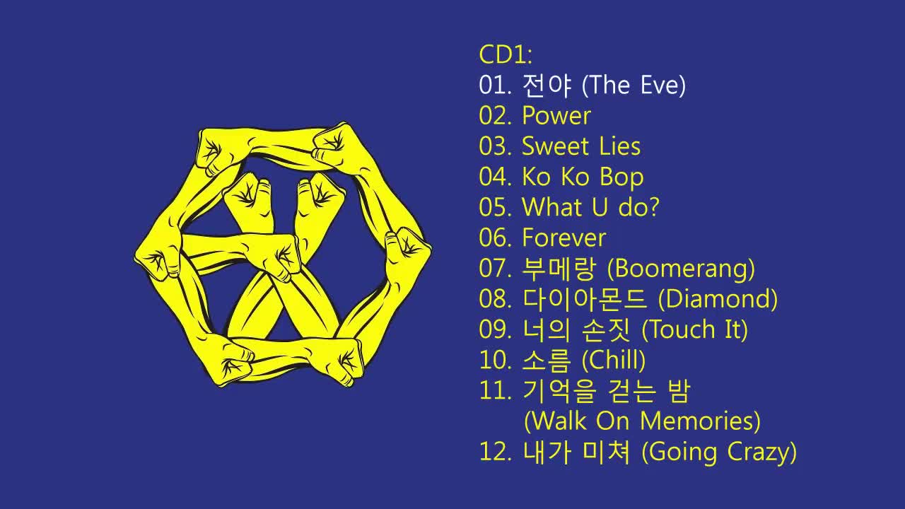 [FULL ALBUM] EXO - The Power Of Music [CD 1] EXO 正规四辑_哔哩哔哩_bilibili