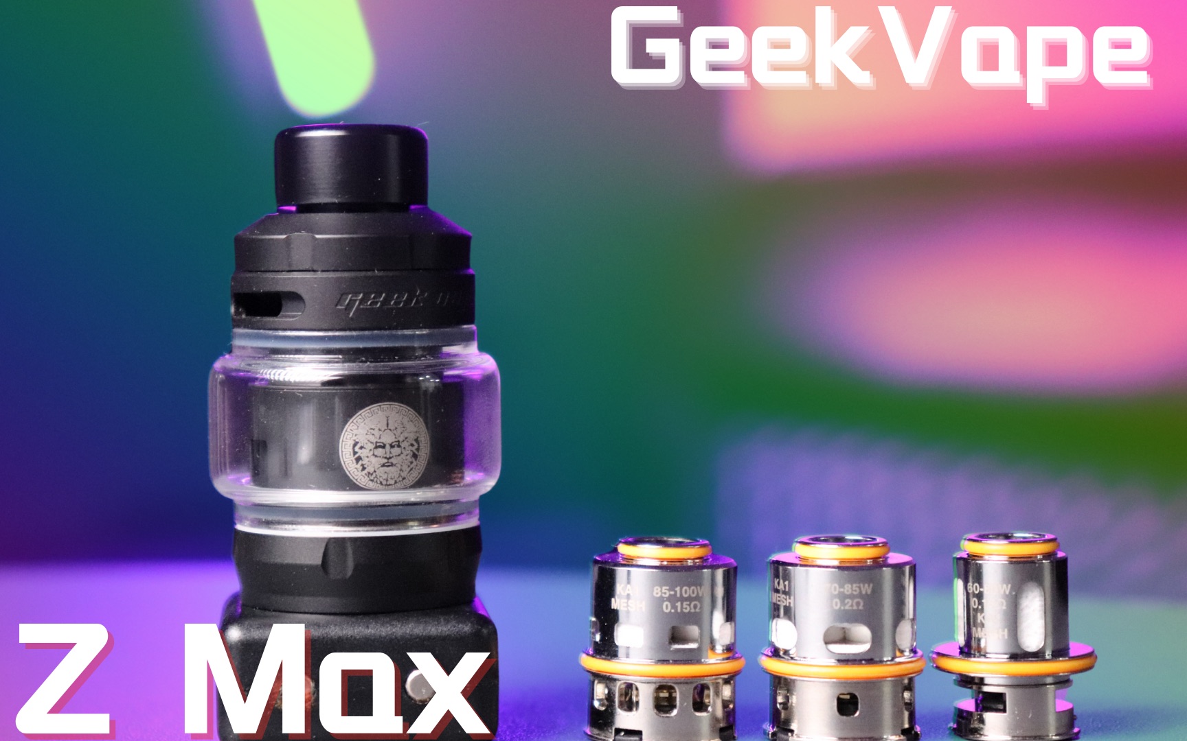 「张铁匠」Z雾化器家族新面孔| 基克纳宙斯GeekVape Z Max雾化器及M系列成品芯 |开箱&评测_哔哩哔哩_bilibili