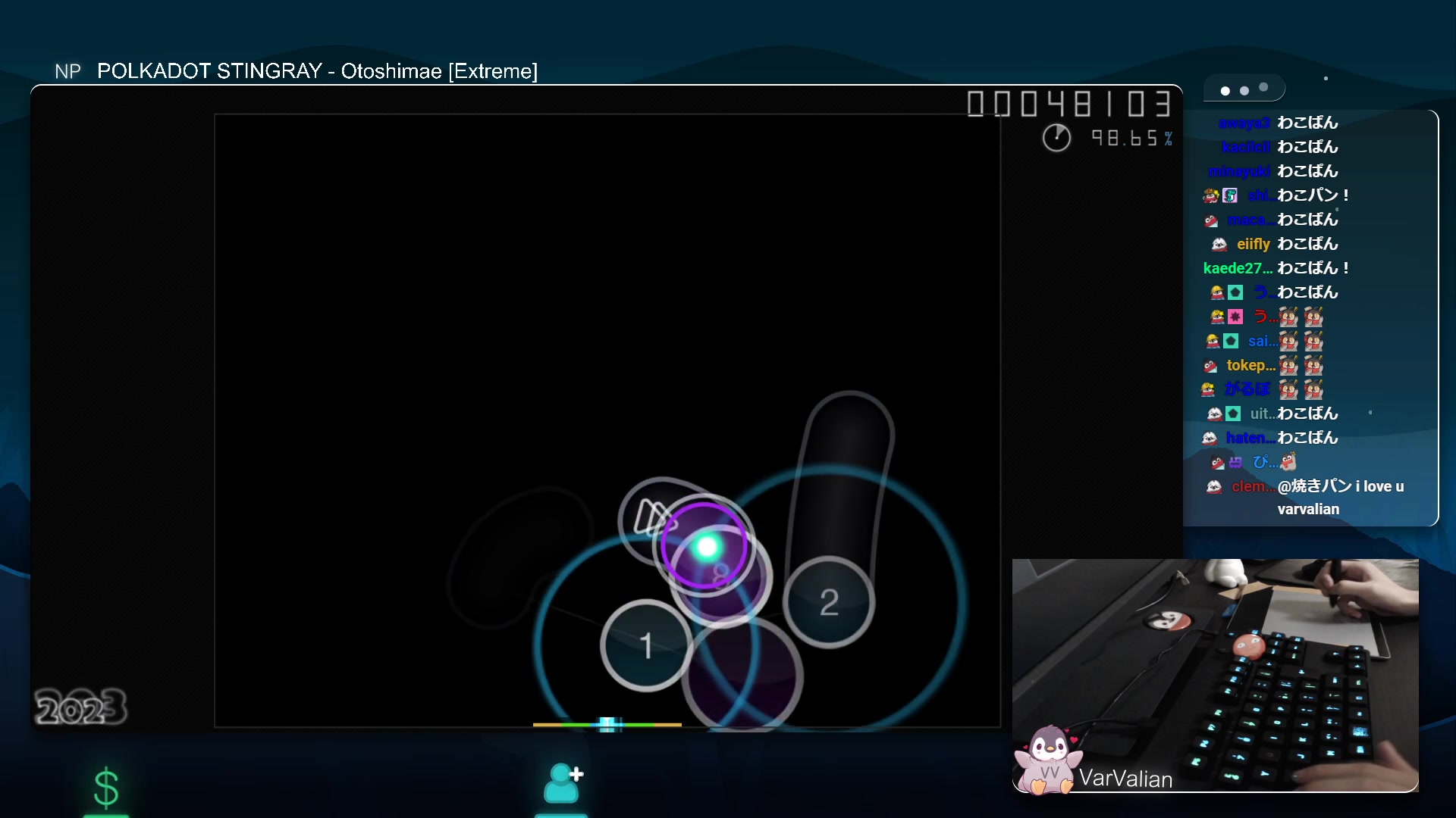 [osu!]Varvalian 2020-11-18直播记录_哔哩哔哩_bilibili