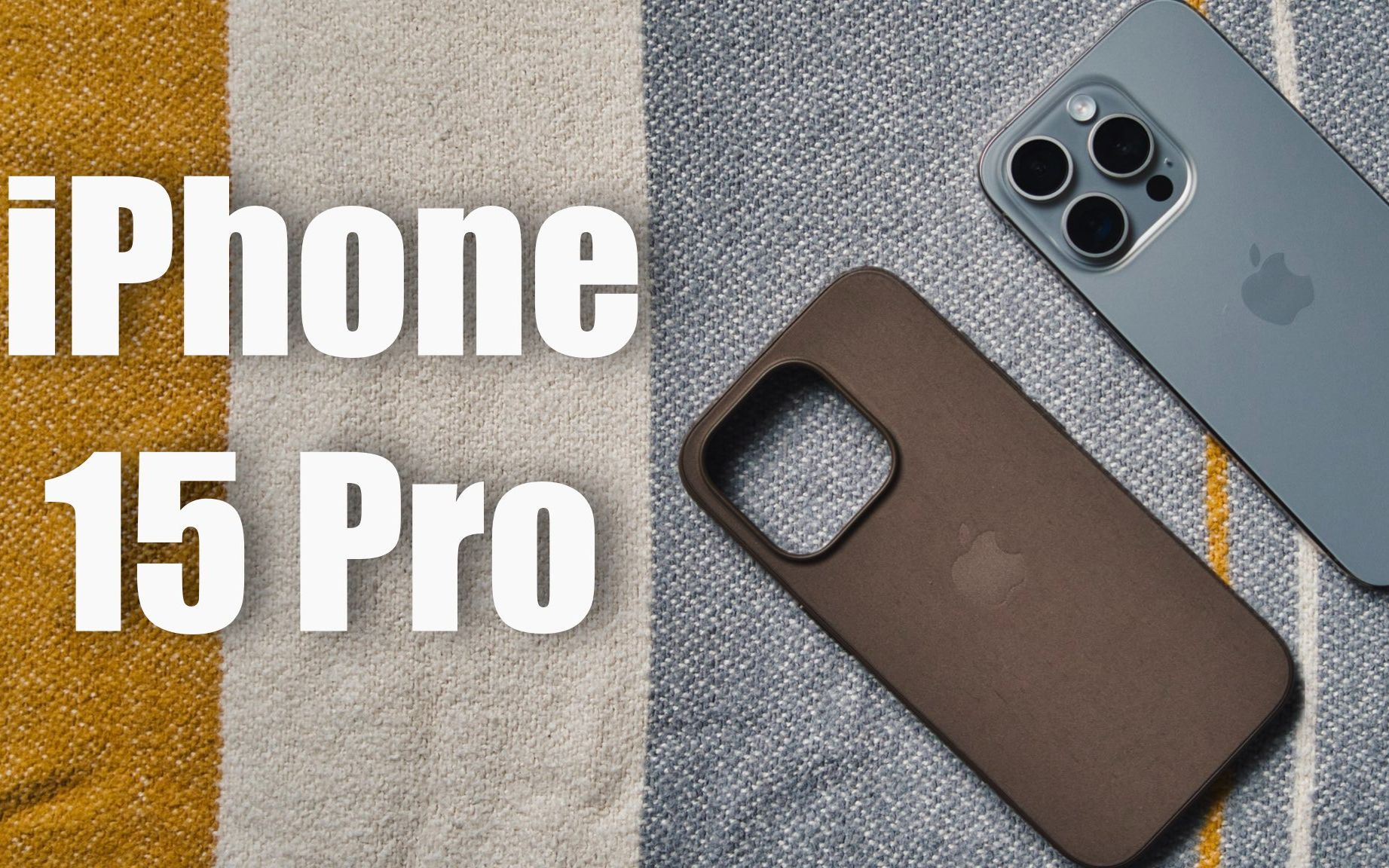 原色钛金属！iPhone 15 Pro开箱上手体验｜对比iPhone 15 Pro Max｜对比iPhone 14 Pro