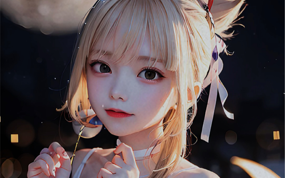 〖AI Coser〗宵宫 | 你养过金鱼吗？很乖巧很可爱哦。-小浪蹄子up-小浪蹄子up-哔哩哔哩视频