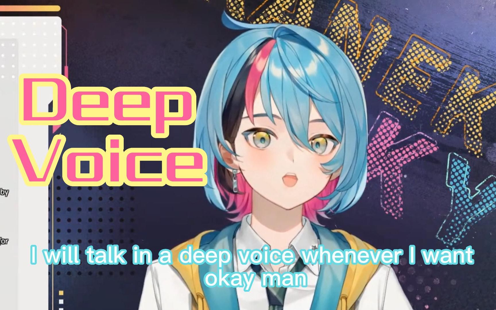 【Kyo Kaneko/短切】存一个deep voice (英字不烤)_哔哩哔哩_bilibili