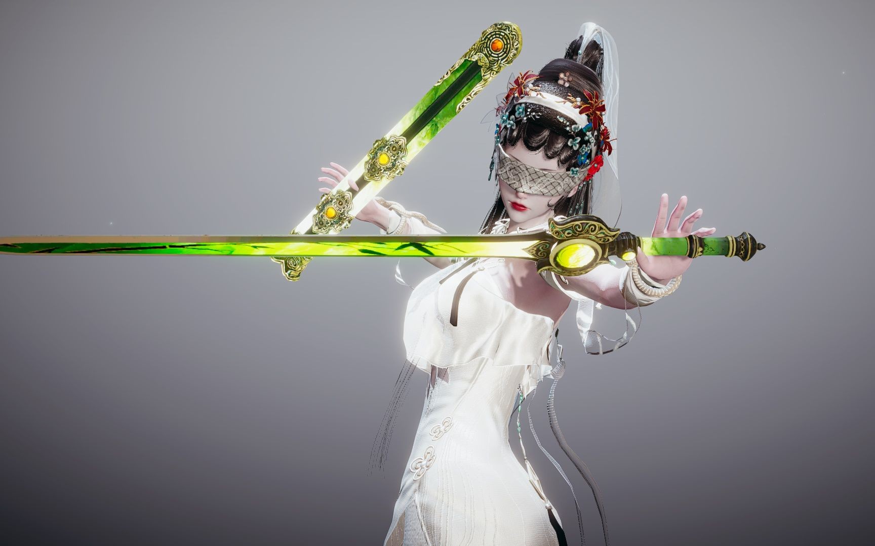 【HS2/甜心选择2/AI少女/RoomGirl】季婵溪 等白色婚纱暖暖的人物卡MOD整合140G