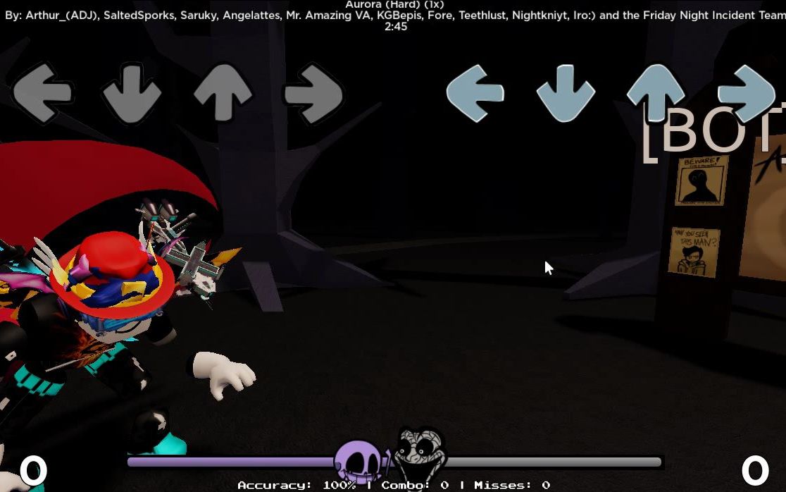 roblox[FNB]极光森林曲目【Aurora】