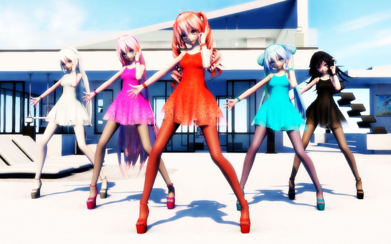 [MMD/1080p]小孩子才做选择我全要了_哔哩哔哩_bilibili