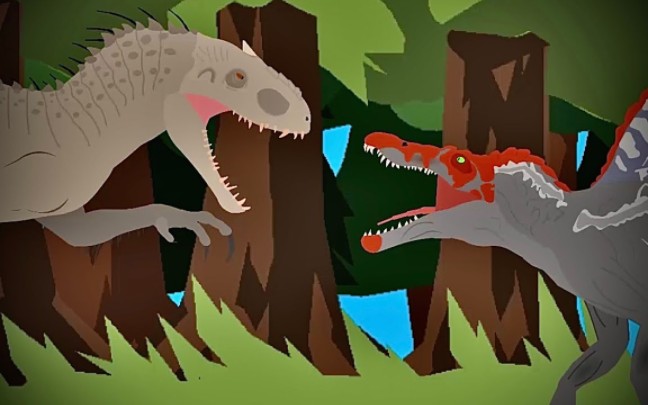 【油管转载】JP3战神棘龙VS暴虐龙-噬星基和战神棘-噬星基和战神棘-哔哩哔哩视频