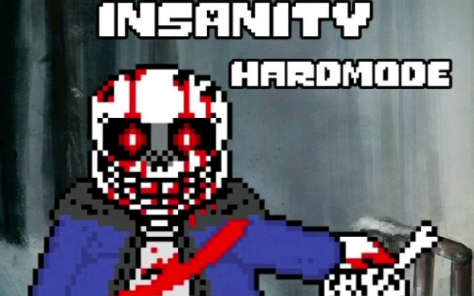 [ 精神错乱sans 第二阶段 ] (Insanity HARD MODE) Insanity - Megalovania (MY TAKE)